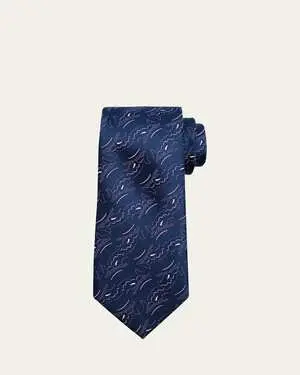 Charvet Charvet Woven Silk Neck Tie 8-pnk