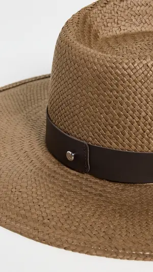 Janessa Leoné Zoe Straw Panama Hat