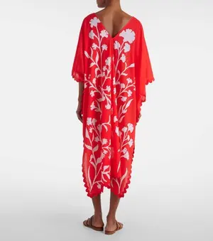 JULIET DUNN Printed Cotton Kaftan