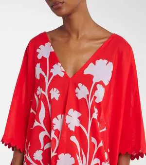 JULIET DUNN Printed Cotton Kaftan