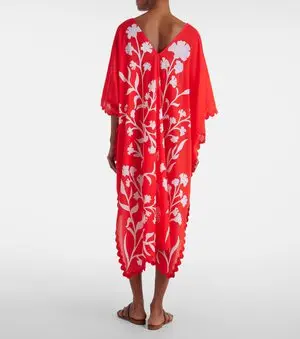 JULIET DUNN Printed Cotton Kaftan