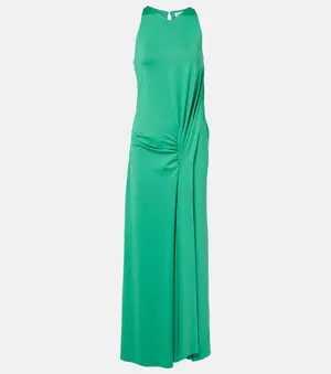 Victoria Beckham Draped Jersey Gown