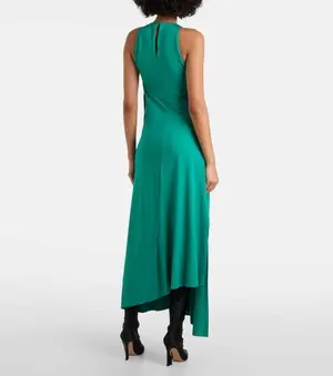 Victoria Beckham Draped Jersey Gown