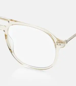 Saint Laurent Ultra Leger Aviator Sunglasses