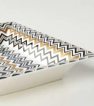 Missoni Zigzag Gold Decorative Tray