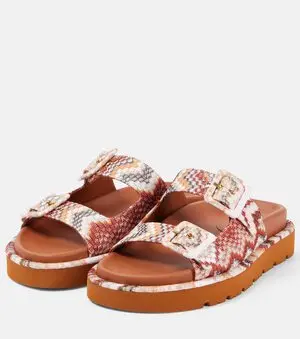 Missoni Clea Buckled Open Toe Sandals
