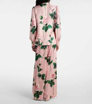Dolce & Gabbana Silk Satin Blouse