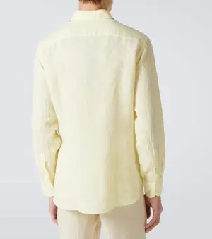 Thom Sweeney Linen Shirt - Yellow