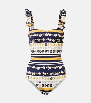 La DoubleJ Boop Floral Swimsuit - Multicoloured