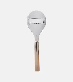 Brunello Cucinelli Stainless Steel And Horn Truffle Slicer - Brown