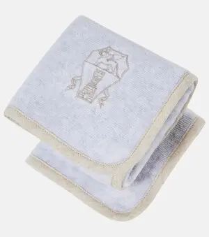 Brunello Cucinelli Set Of 2 Cotton Terry Hand Towels - Grey
