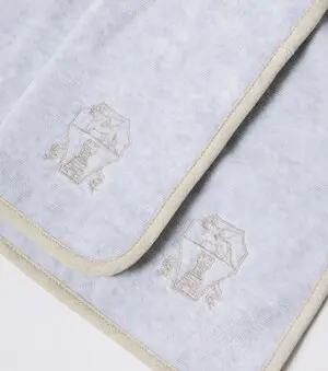 Brunello Cucinelli Set Of 2 Cotton Terry Hand Towels - Grey