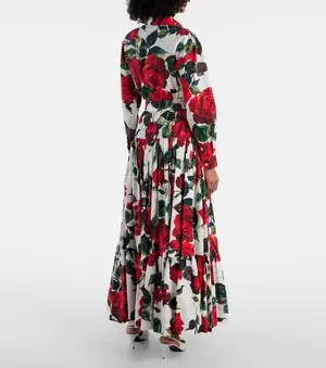 Dolce & Gabbana Floral Tiered Maxi Skirt - Multicoloured