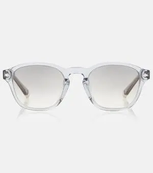Brunello Cucinelli Acetate Round Frame Sunglasses