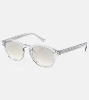 Brunello Cucinelli Acetate Round Frame Sunglasses