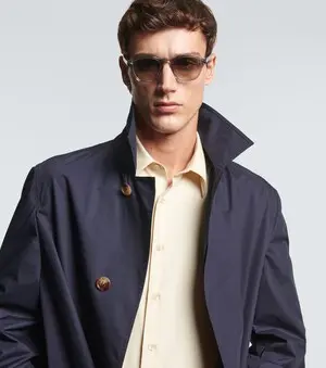 Brunello Cucinelli Round Frame Sunglasses - Grey