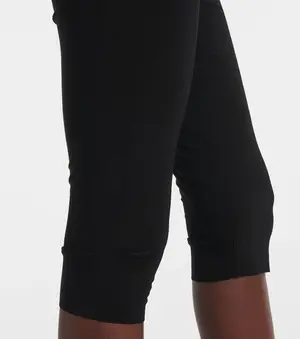 Norma Kamali Capri High-rise Leggings