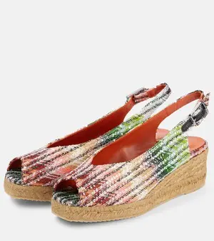 Missoni Joy 30 Wedge Espadrilles