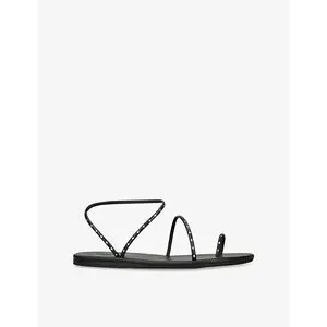 Women's Faux Leather Slingback Sandals
