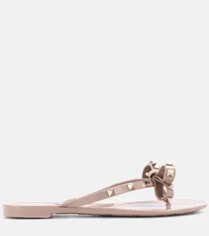Valentino Garavani Rockstud Thong Sandals
