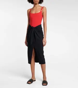 KARLA COLLETTO Basics Cover-up - Black