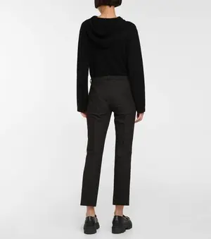 Max Mara Fatina Mid-rise Cropped Trousers