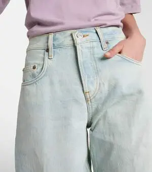 RE/DONE Mid-rise Straight Leg Jeans