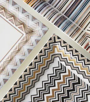 Missoni Zigzag Gold Decorative Tray