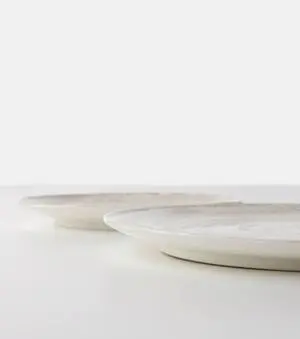 Brunello Cucinelli Tradition Set Of 2 Ceramic Plates