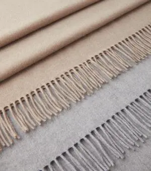 Brunello Cucinelli Fringed Cashmere Throw