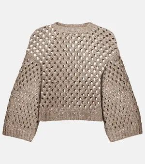 Brunello Cucinelli Open-knit Sweater