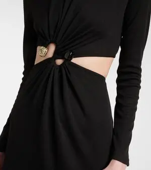 Christopher Esber S-buckle Embellished Maxi Dress