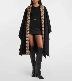 Valentino Garavani Belted Virgin Wool Sweater