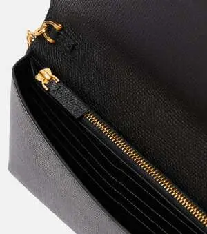 Valentino Garavani Vsling Leather Wallet On Chain