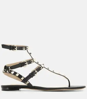Valentino Garavani Rockstud Leather Sandals