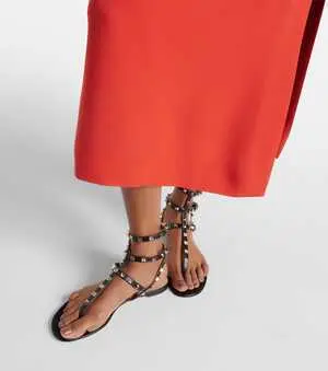 Valentino Garavani Rockstud Leather Sandals