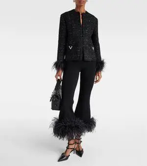 Valentino Garavani Rockstud Leather Pumps - Black