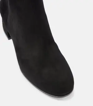 GIANVITO ROSSI Suede Knee-high Boots - Black