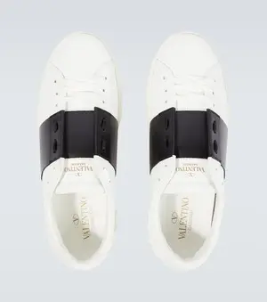 Valentino Garavani Open Leather Sneakers