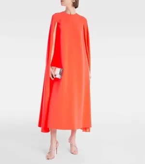 ROKSANDA Twiggy Caped Midi Dress