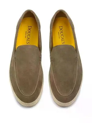 DOUCAL'S Suede Espadrilles - Brown