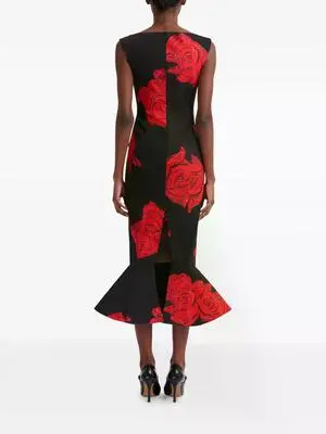 Marni Rose-printed Dress