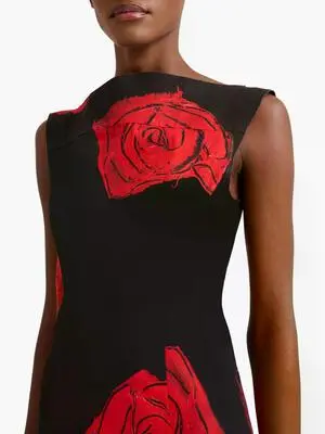 Marni Rose-printed Dress