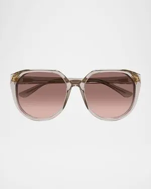 Round Acetate Sunglasses