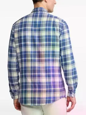 Ralph Lauren Purple Label Plaid Shirt - Blue
