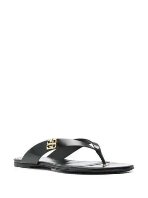 Givenchy 4g Liquid Flat Sandals