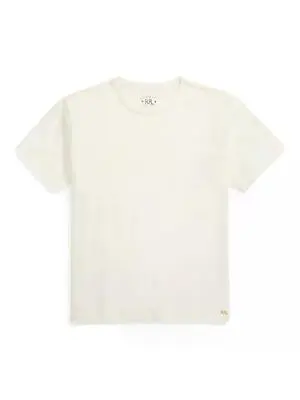 Ralph Lauren Logo-embroidered T-shirt - White
