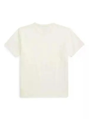 Ralph Lauren Logo-embroidered T-shirt - White