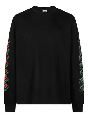 Supreme Graphic Print T-shirt - Black