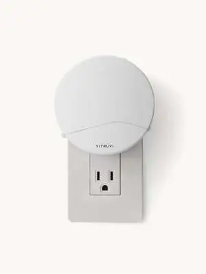 VITRUVI Push Plug-in Wall Diffuser Starter Bundle - White